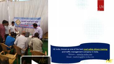 Road Safety Drivers Training and Traffic Management Training Course ...