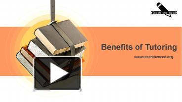 PPT – Benefits of Tutoring PowerPoint presentation | free to download ...