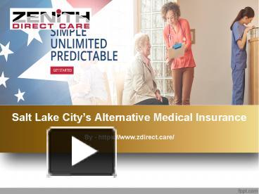 Salt Lake City’s Alternative Medical Insurance presentation | free to ...