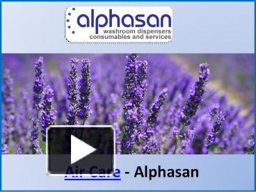 Air Care - Alphasan presentation | free to download