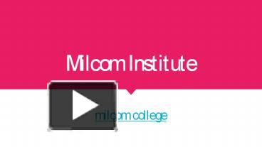 milcom presentation | free to download