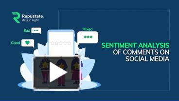 Social media comments analysis presentation | free to download