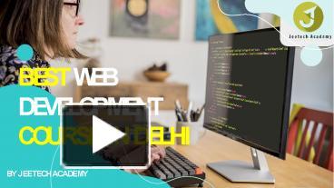 PPT – Web Development Course in Delhi PowerPoint presentation | free to ...