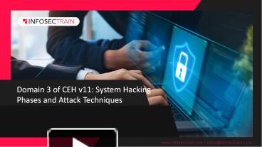 PPT – Domain 3 of CEH v11: System Hacking Phases and Attack Techniques ...