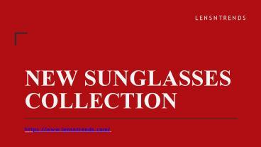 PPT – Order New RayBan Sunglasses Collection Online PowerPoint ...