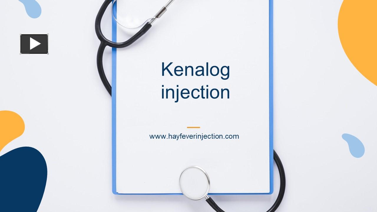 PPT – Book Kenalog injection in the UK PowerPoint presentation | free ...
