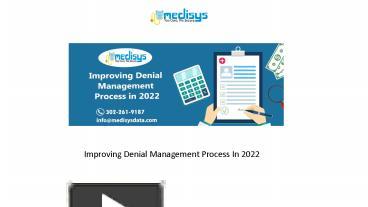PPT – Improving Denial Management Process In 2022 PowerPoint ...