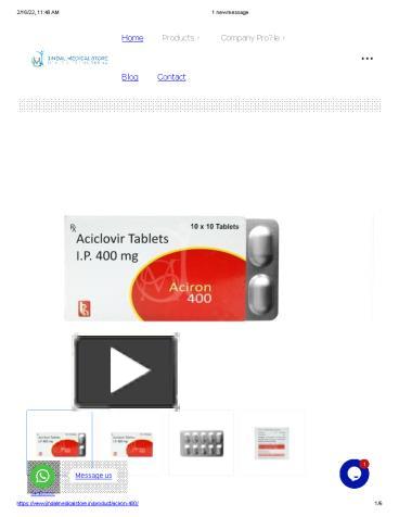PPT – Best Wholesaler of Aciron 400mg Tablet in India _ Jindal Medical ...