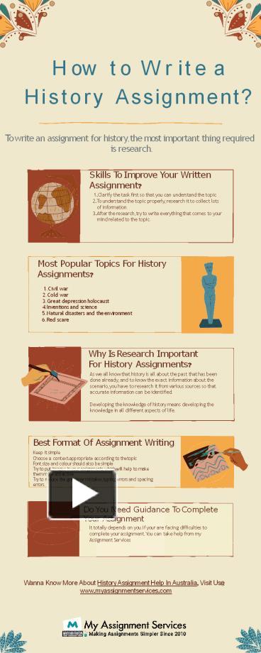 How to Write a History Assignment? presentation | free to download