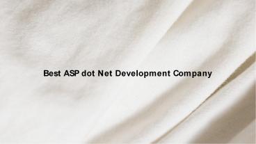 PPT – benefits of ASP dot net development Company PowerPoint ...