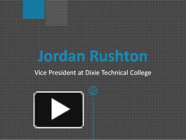 PPT – Jordan Rushton - Utah Technical Colleges - A Very Optimistic ...