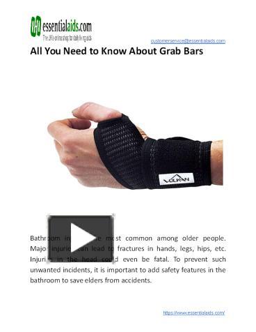 All You Need to Know About Grab Bars presentation | free to download