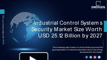 PPT – Industrial Control Systems Security Market PowerPoint ...