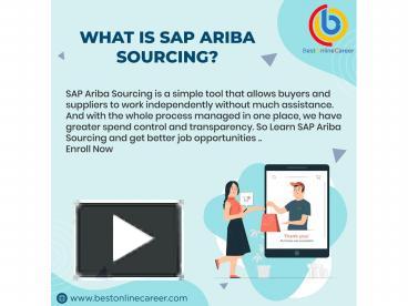 Learn SAP Ariba | SAP Ariba online course | Ariba training online ...