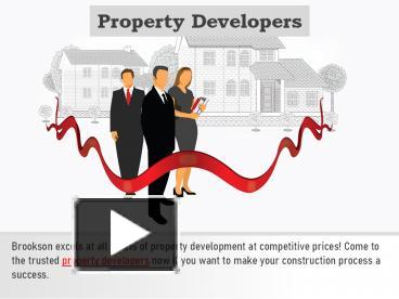 PPT – Property Developers PowerPoint presentation | free to download ...