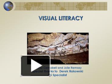 VISUAL LITERACY presentation | free to view