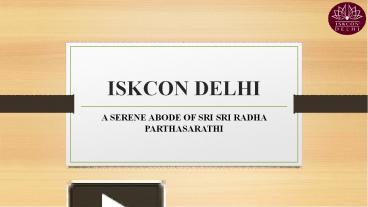 ISKCON Donation 80g Exemption presentation | free to download