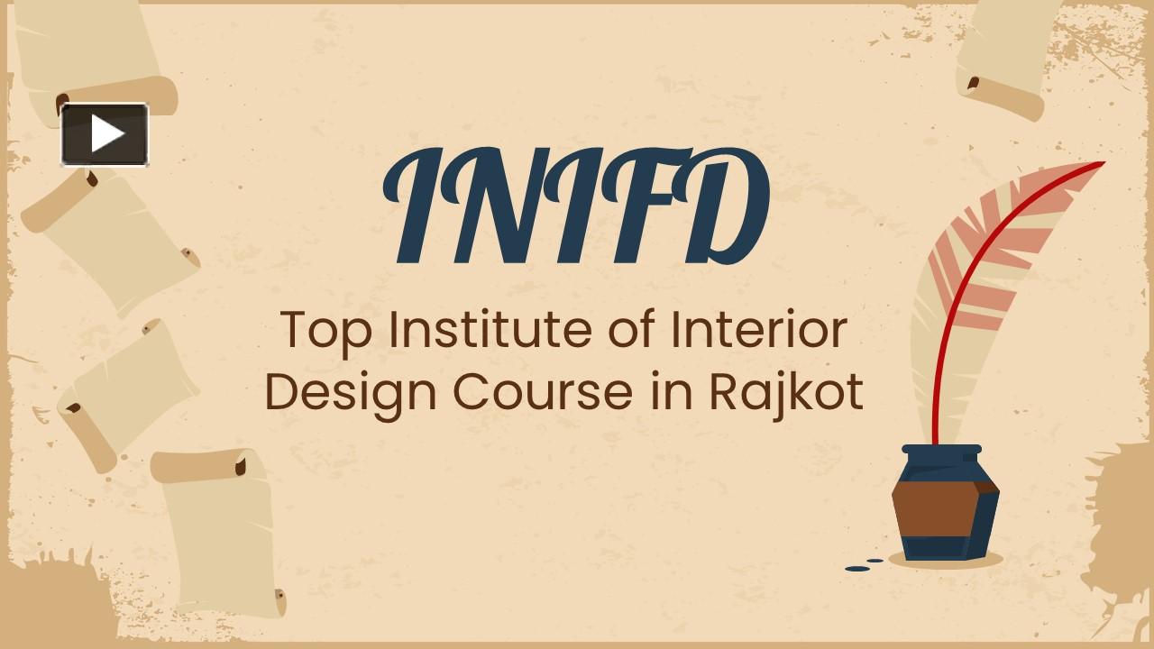 PPT – Interior Design Course Rajkot - Fees Duration Best Collage All ...