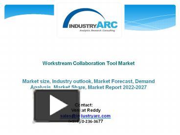 PPT – Workstream Collaboration Tool Market - Forecast(2022 - 2027 ...