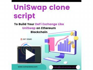 Uniswap clone script Photo Slideshow | free to download - id: 948dfe-NjU1N