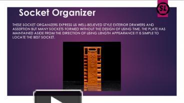 PPT – Socket Organizer PowerPoint presentation | free to download - id ...