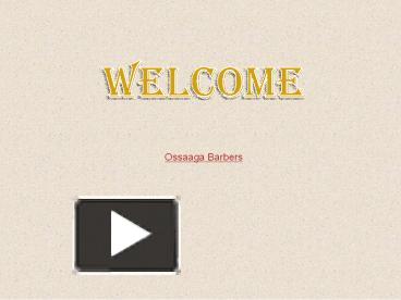 PPT – Amazing Barber in Chelmsford. PowerPoint presentation | free to ...