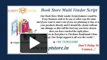 PPT – BOOK STORE MULTI VENDOR SHOPPING SCRIPT - WEBSITE SCRIPTS ...