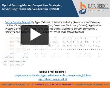 PPT – Optical Sensing Market Competitive Strategies, Advertising Trends ...