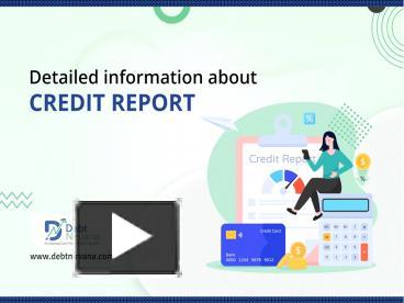 Detailed information about credit report presentation | free to download