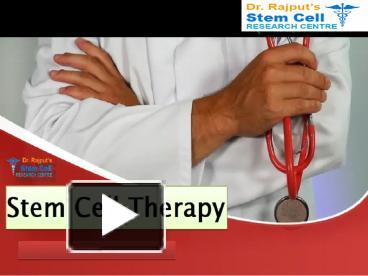 Stem Cell Therapy presentation | free to download