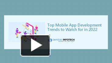 PPT – Know Top Mobile App Development Trends PowerPoint presentation ...