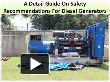 PPT – What are the various reasons for needing the services of a diesel ...