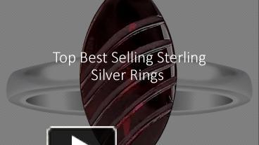 PPT – Top Best Selling Sterling Silver Rings PowerPoint presentation ...