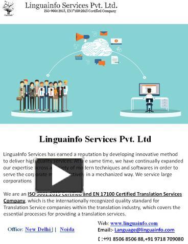 PPT – Language Translation Company In India PowerPoint presentation ...