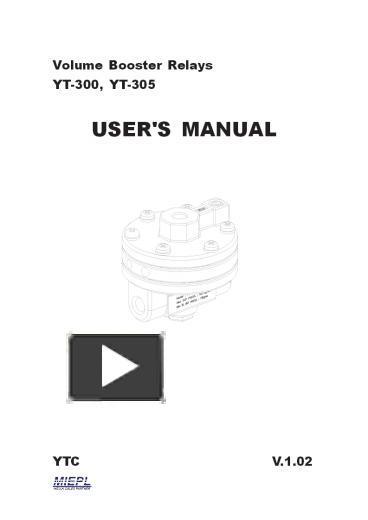 ROTORK YTC YT-300 VOLUME BOOSTER Manual - PPT presentation | free to ...