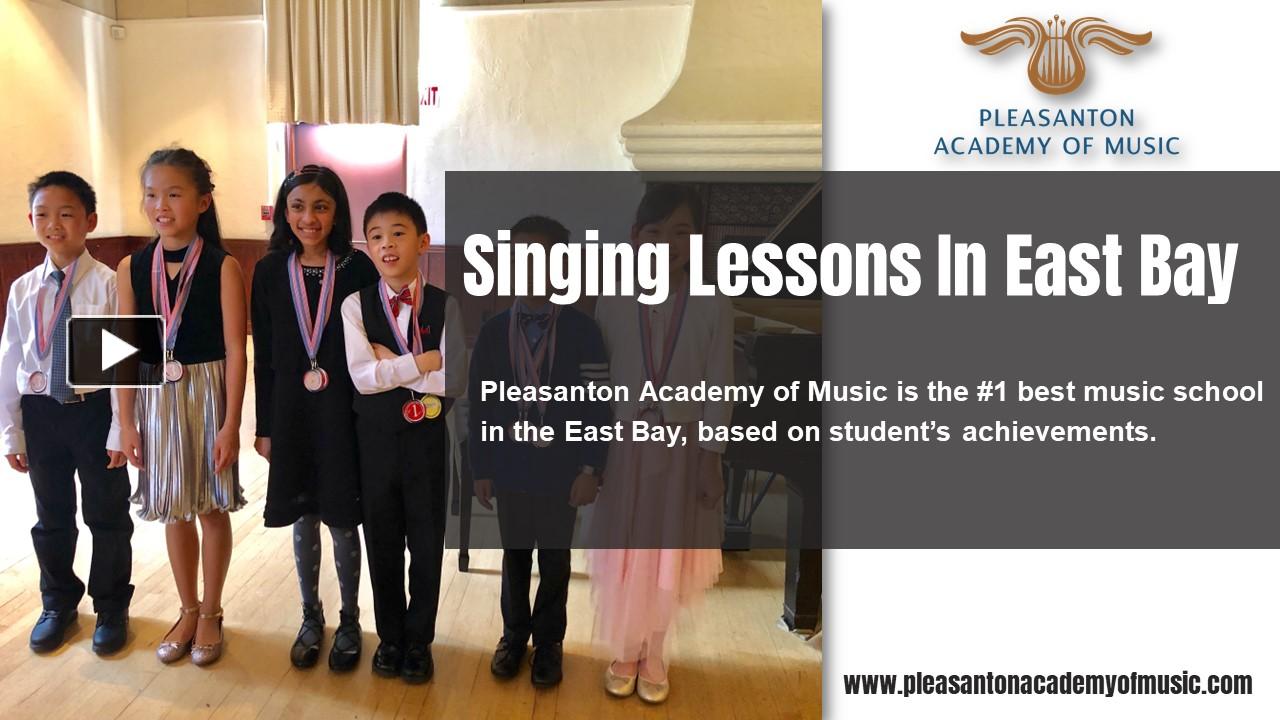PPT – Singing Lessons In East Bay PowerPoint presentation | free to ...