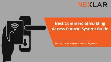 PPT – Best Commercial Building Access Control System Guide PowerPoint ...