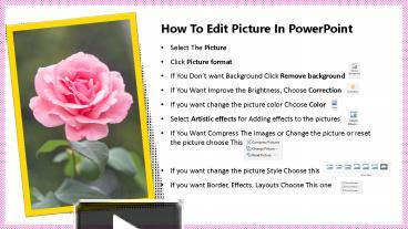 How To Edit Picture In PowerPoint presentation | free to download