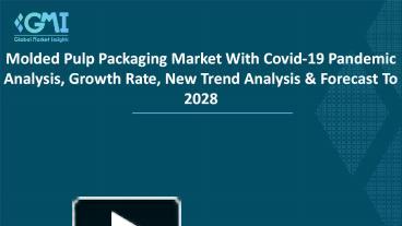 Molded Pulp Packaging Market Size 2022: Growth Rate Analysis by Key ...