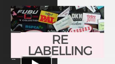 PPT – Relabelling: What Is It, and How Does It Work? PowerPoint ...