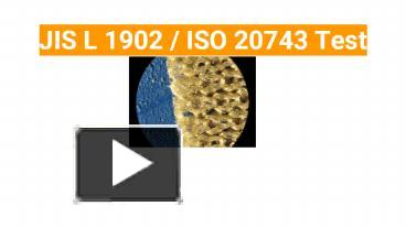 JIS L 1902/ISO 20743 - Determine Antibacterial Activity of Textile ...