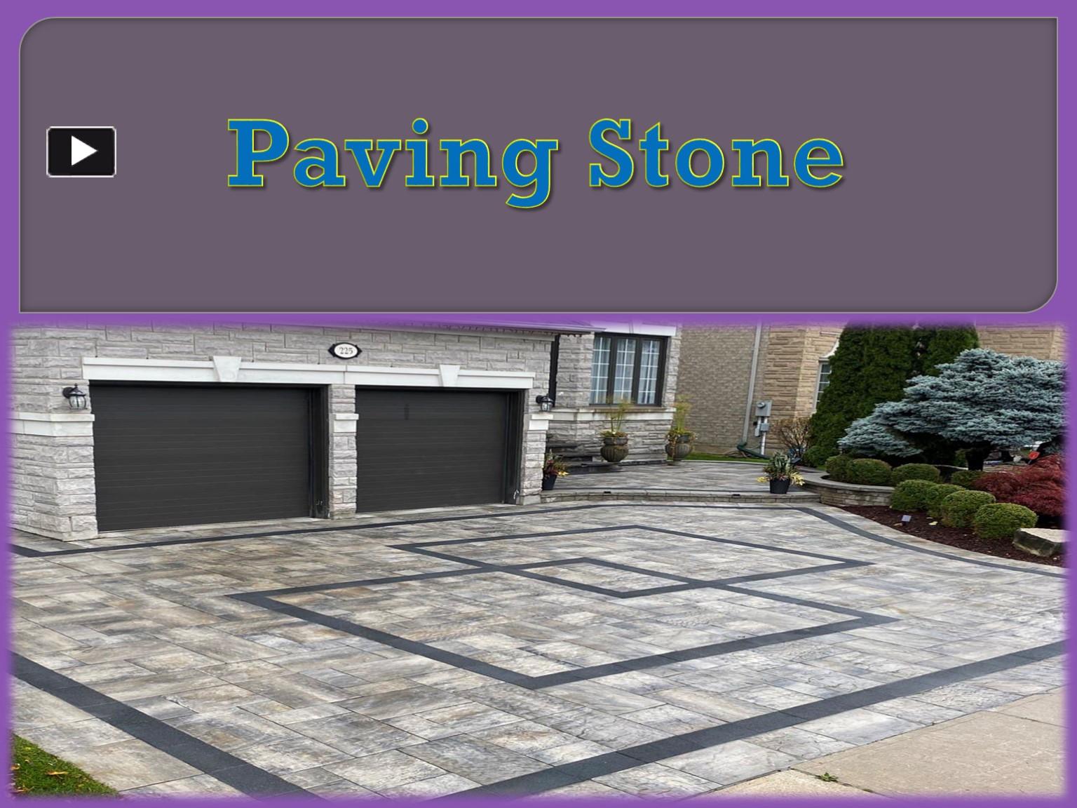 Paving Stone presentation | free to download