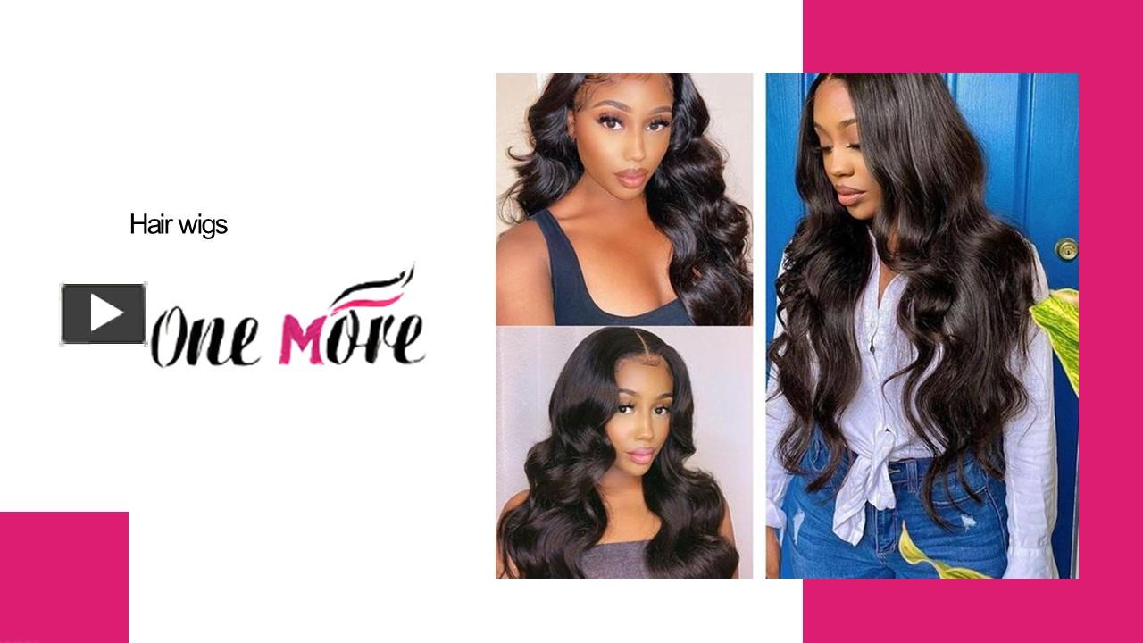 PPT – Human Hair Wigs PowerPoint presentation | free to download - id ...