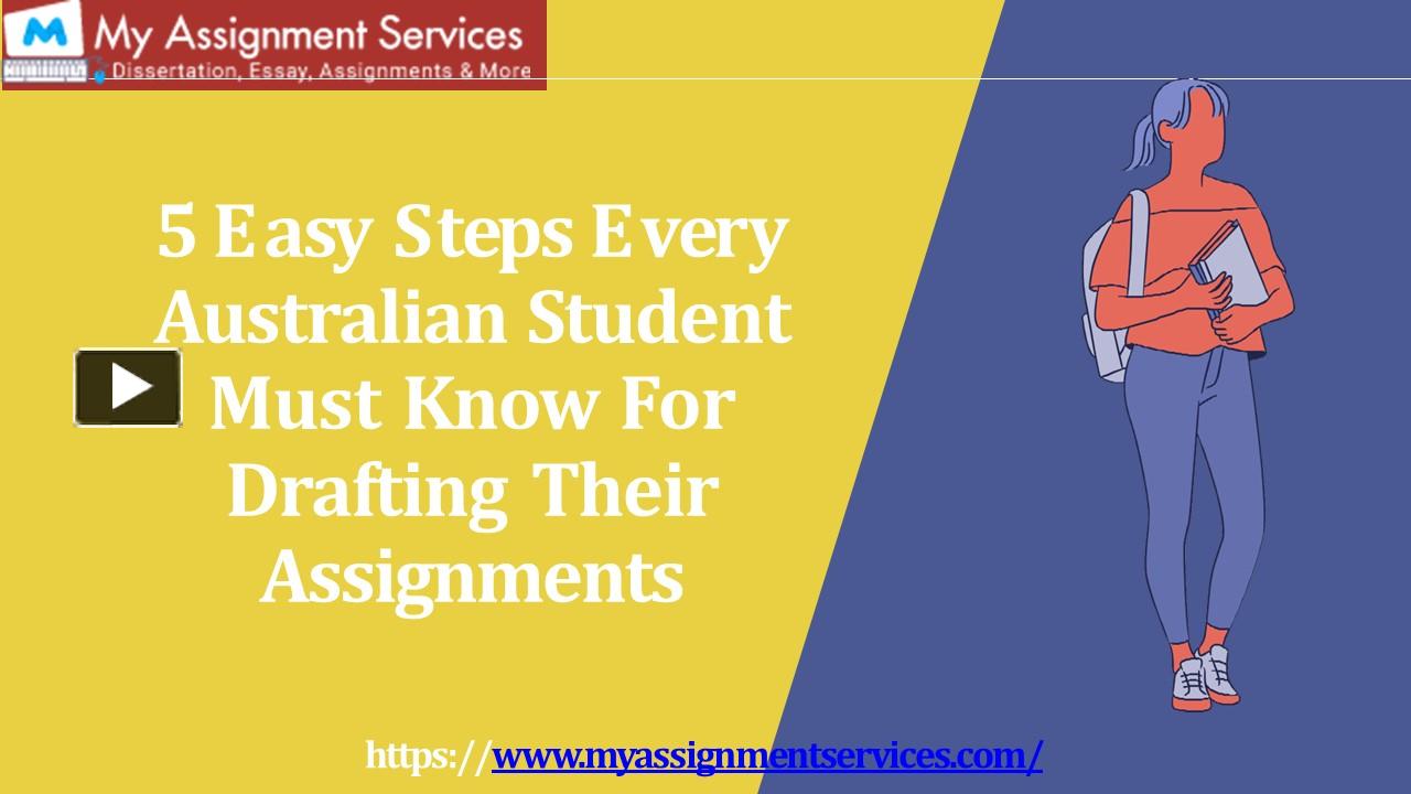 5 Easy Steps For Drafting Assignments presentation | free to download