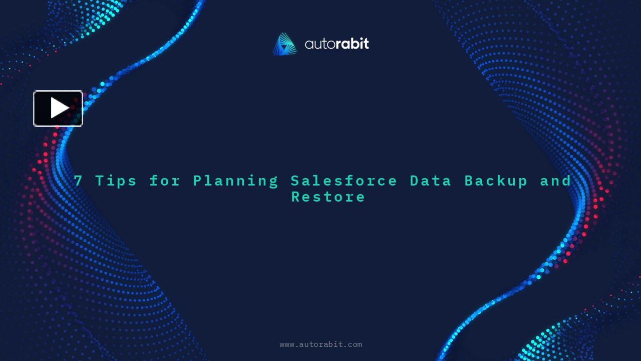 PPT – Salesforce Data Backup and Recovery PowerPoint presentation ...