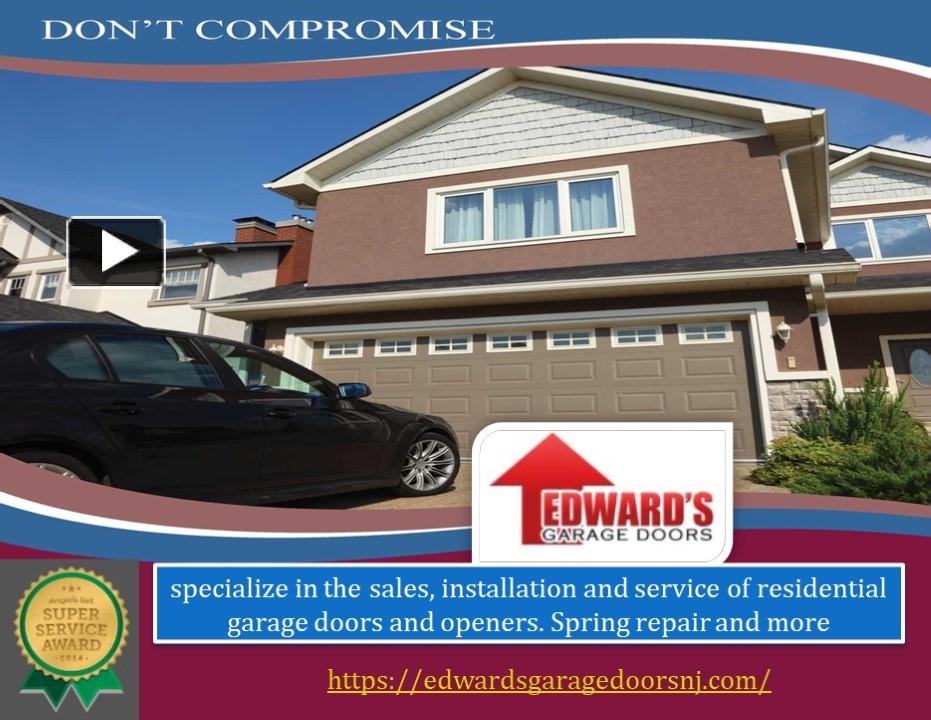 PPT – Best Garage Door OPENER Installation and Fixing Services in NJ ...