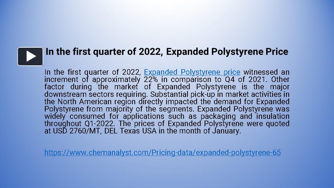 PPT – prices of Expanded Polystyrene PowerPoint presentation | free to ...