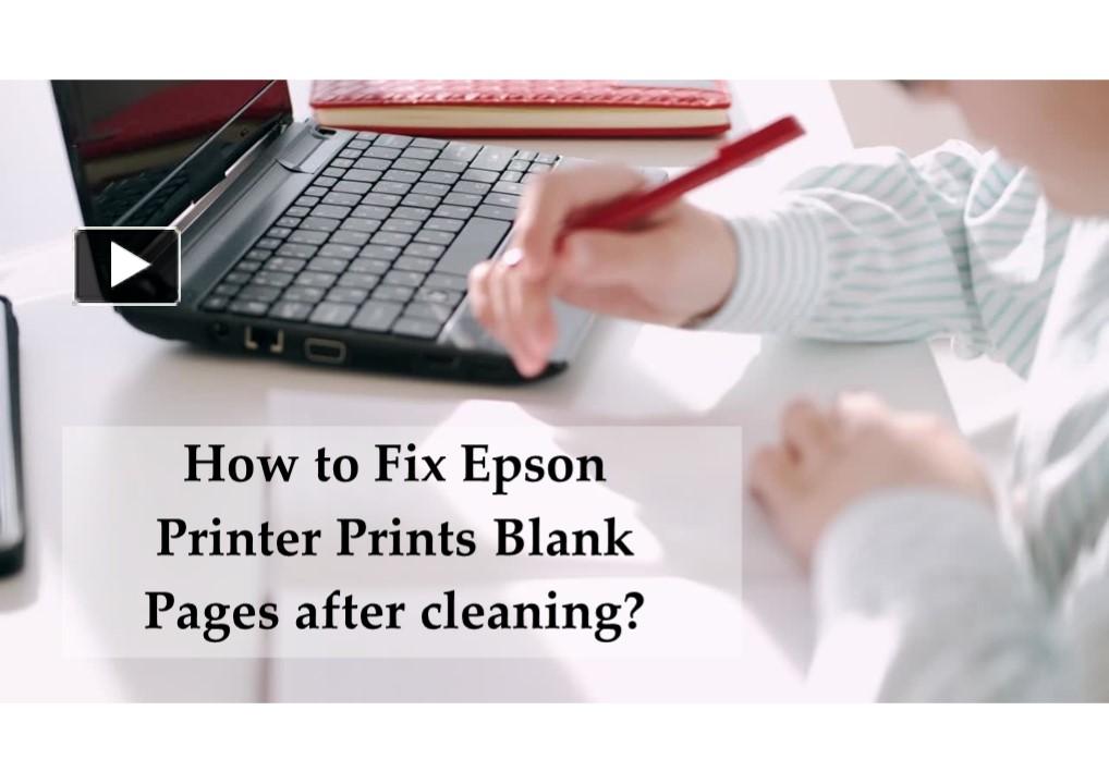 PPT – Solving Guide Epson Printer Prints Blank Pages PowerPoint ...