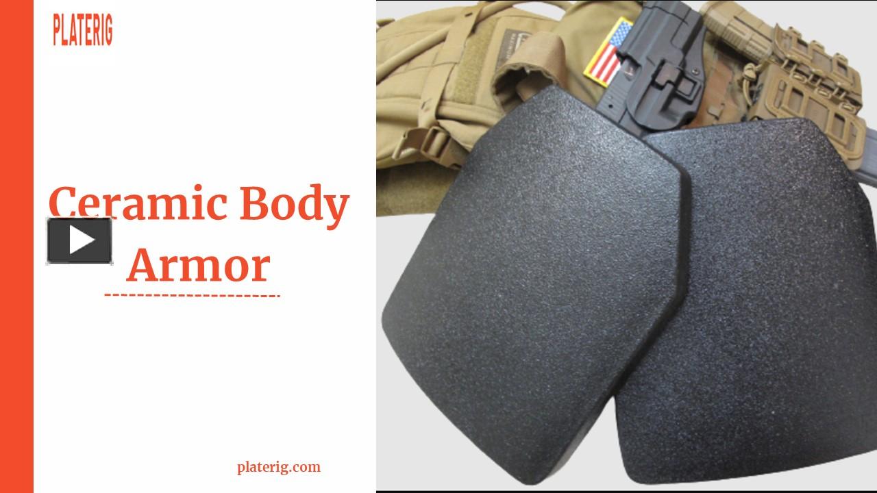 Ceramic Body Armor presentation | free to download