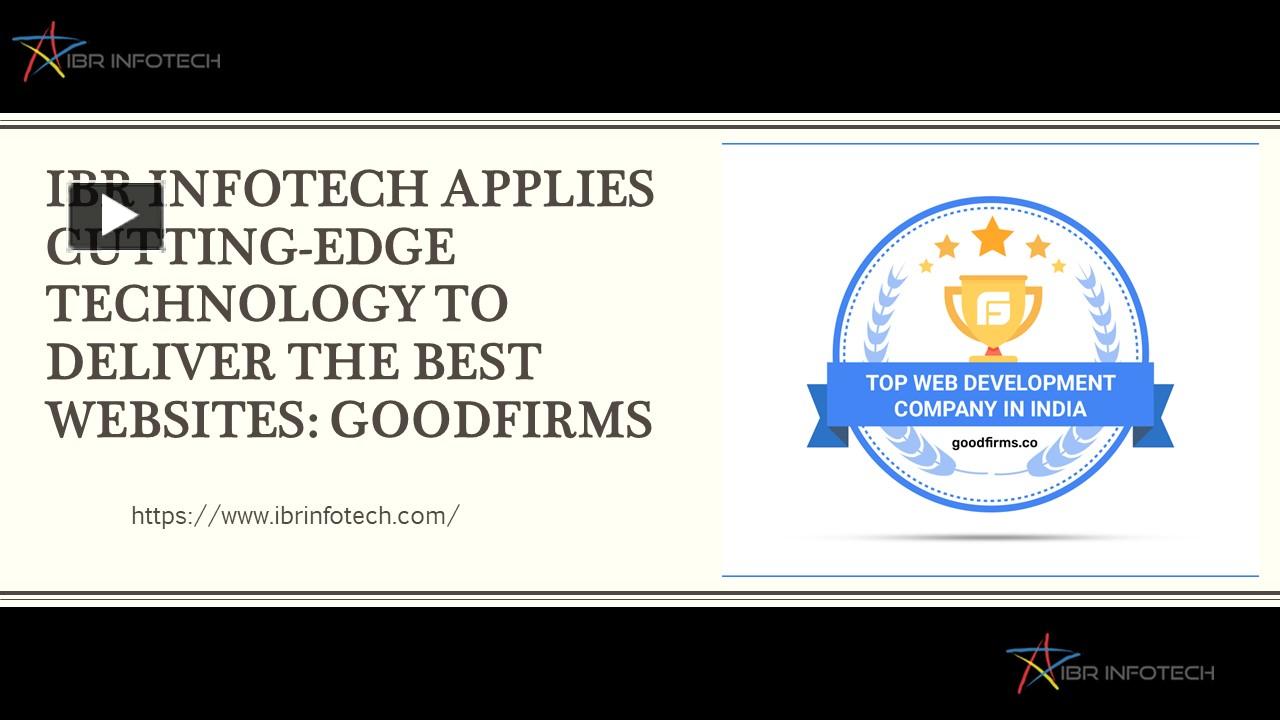IBR Infotech Applies Cutting-Edge Technology to Deliver the Best ...